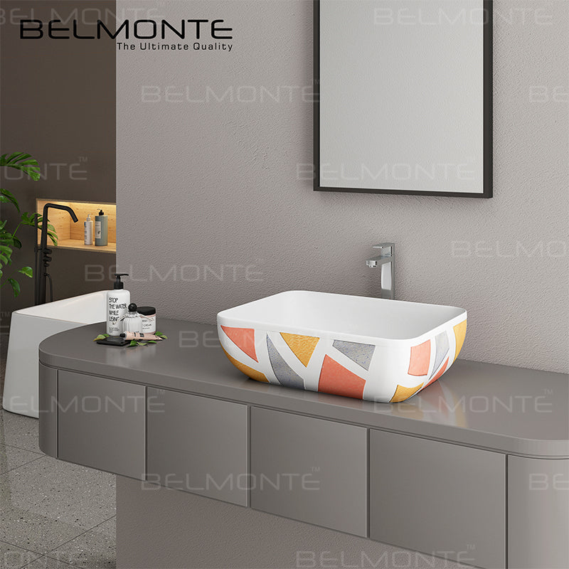 Designer Counter Top Basin (Brezza TT MN26) | Belmonte Bath – Belmonte ...