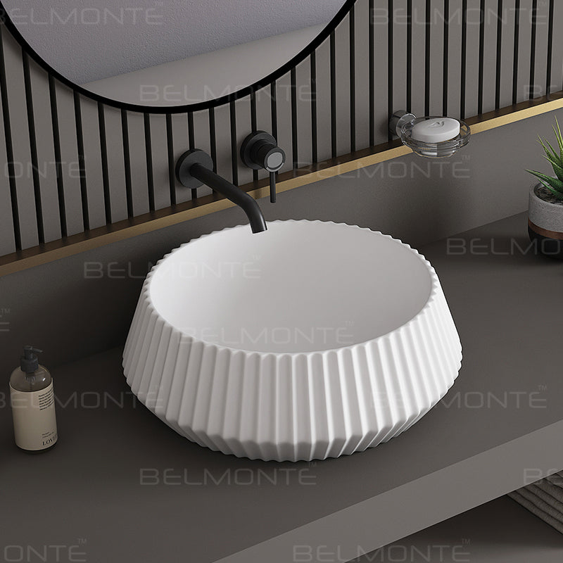 Ceramic Counter Top Basin (Orbit) – Belmonte Bath LLP